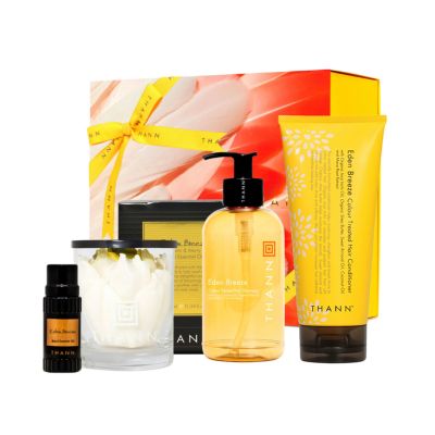【ギフトBOX入り】アロマ＆ヘアケアセット EB 《エデンブリーズ》 | THANN